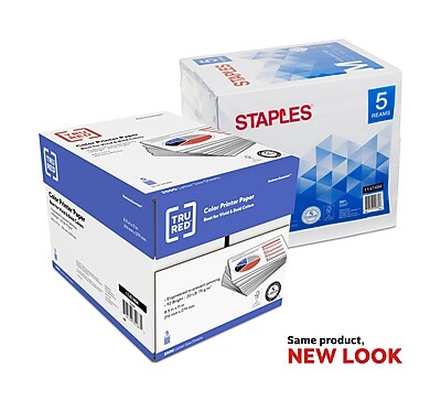 Staples Multipurpose Paper, White, 8 1/2" x 11" - 2500 sheets, 5 count ...