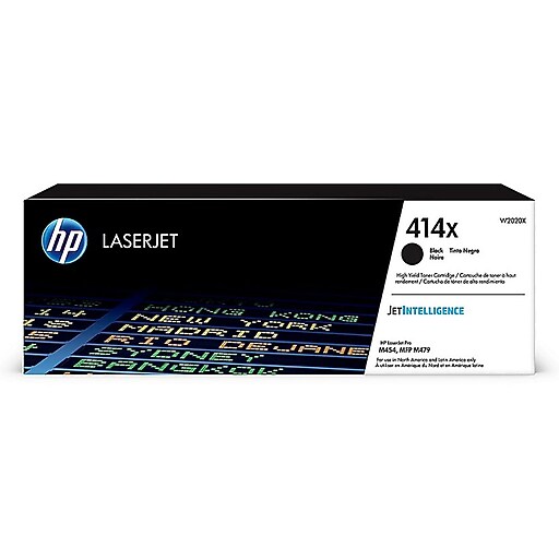 HP 414X Black High Yield Toner Cartridge (W2020X) | Staples