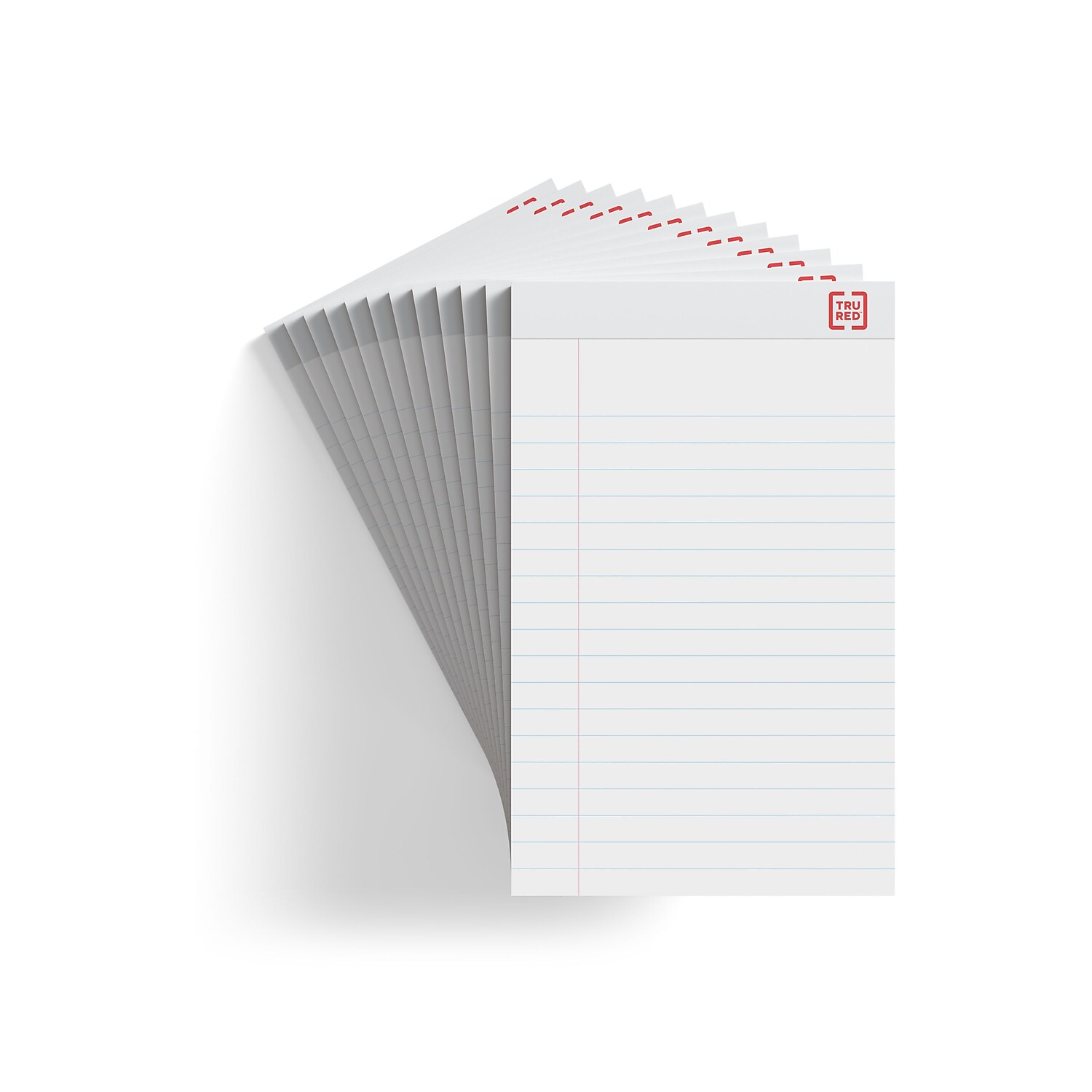 Sustainable Earth Notepads 5" x 8" Wide White 50 Sheets/Pad 12 Pads/PK ...