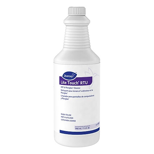 Lite Touch CRT and Plexiglass Surface Cleaner, 32 Oz., 12/Carton (03970 ...