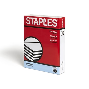 white cardstock | Staples