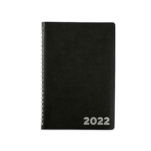 2023-staples-5-x-8-weekly-monthly-appointment-book-black-st58454