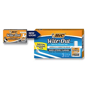 Correction Fluid & Liquid White Out | Staples