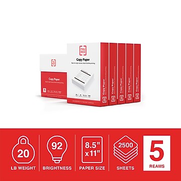 tru red printer paper | Staples