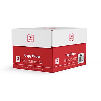 TRU RED 3-Ream Copy & Printer Paper | Staples