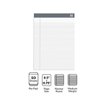Narrow Ruled Notepads | Staples