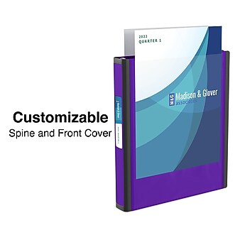 Purple Binders | Staples