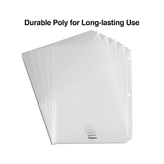 Binder Pocket Folders - Shop Binder Pockets Dividers & Inserts at Staples