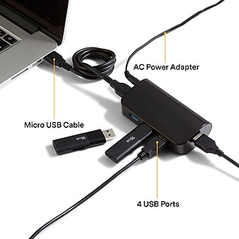 USB Port Hubs | Powered USB Hub & Port Hub Deals | Staples®