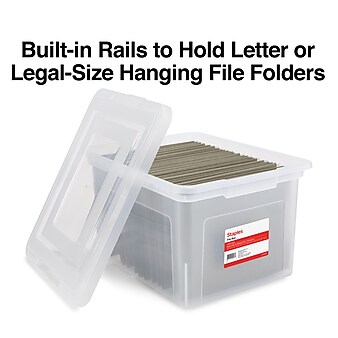 Plastic File Storage | Staples