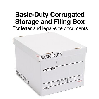 File Boxes - File Organizers & Boxes With Lids | Staples