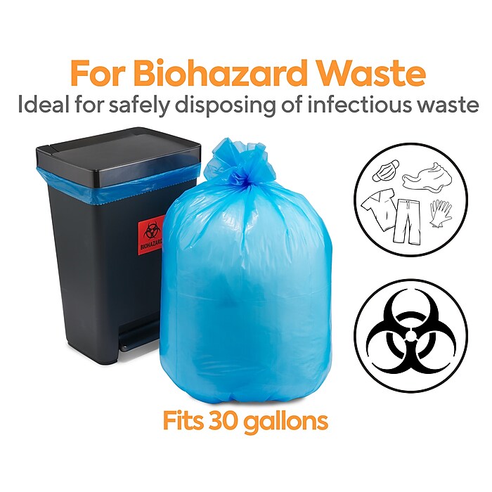Blue Medical Waste Containers