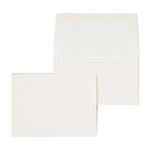 Staples Photo A6 Envelope, Ivory, 50/Box (763176S) | Staples