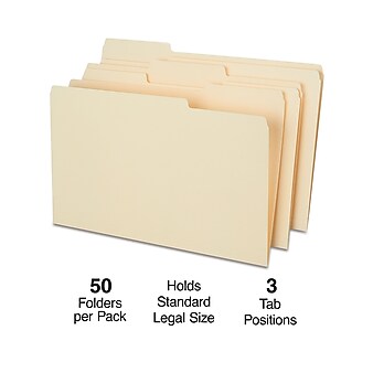 Legal Size File Folders | Staples