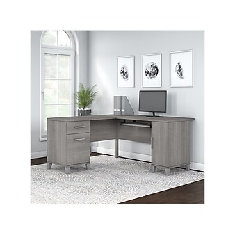 Bush Furniture L-Shaped Desks | Staples