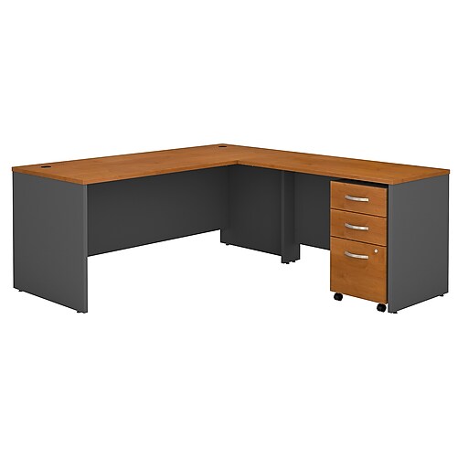 Bush Business Furniture Westfield 72W L Shaped Desk with 48W Return and ...