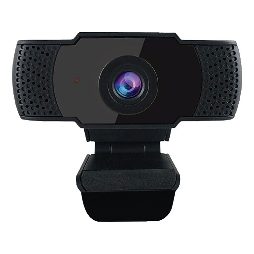 OTM Essentials HD Elite 2 Megapixels Portable Webcam, Black (OB-AJK) | Staples