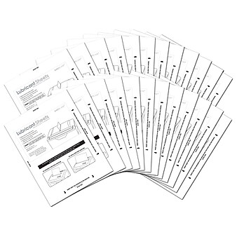 Shredder Lubricant Sheets | Staples