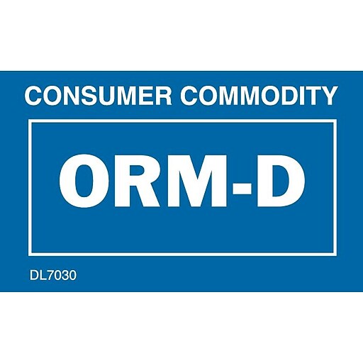 Staples ORM-D Consumer Commodity 2 1/4" x 1 3/8", 500/Roll (130ORM1 ...