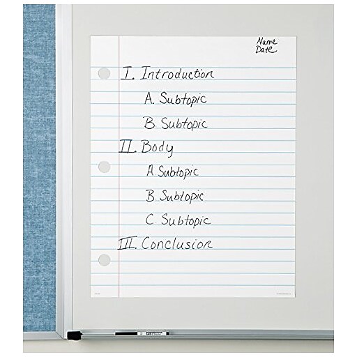 Learning Resources College Ruled Filler Paper, 22" x 28", (LER3236 ...