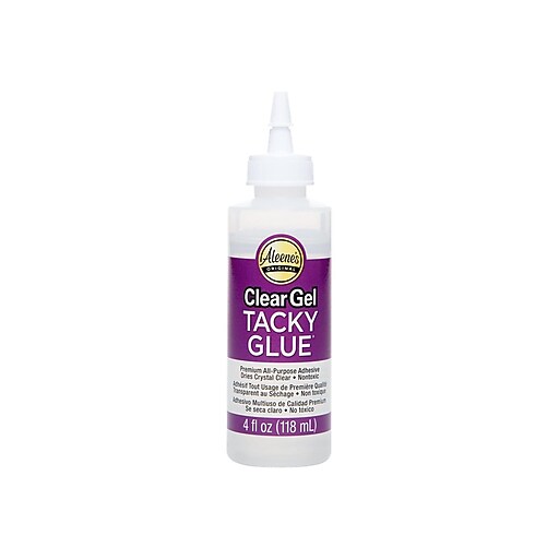 Aleene's Original Clear Gel Tacky Liquid Glue, 4 oz., Crystal Clear ...