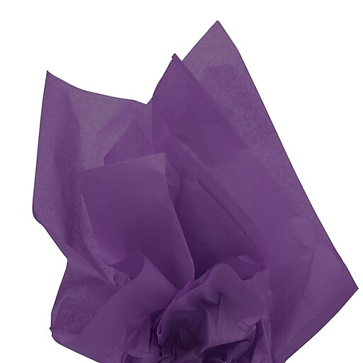 JAM Paper Tissue Paper, Purple, 20 Sheets/Pack (1152355A) | Staples