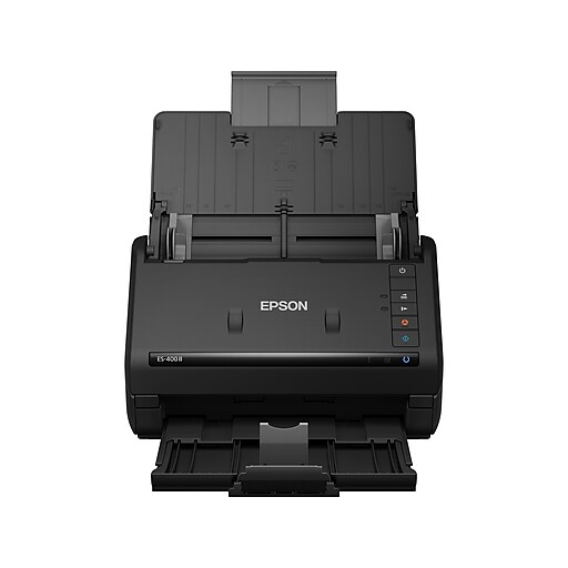 Epson WorkForce ES-400 II Duplex Document Scanner, Black (B11B261201 ...