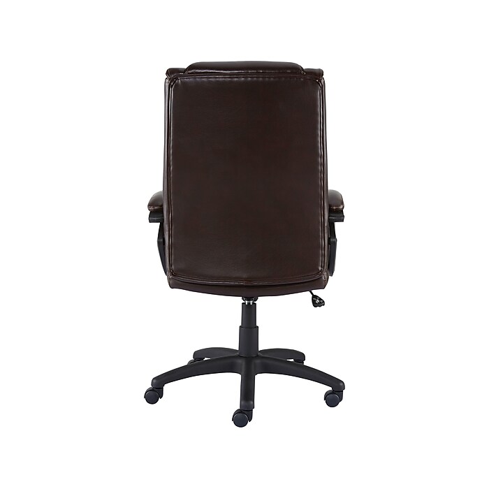Staples kelburne luxura faux leather store