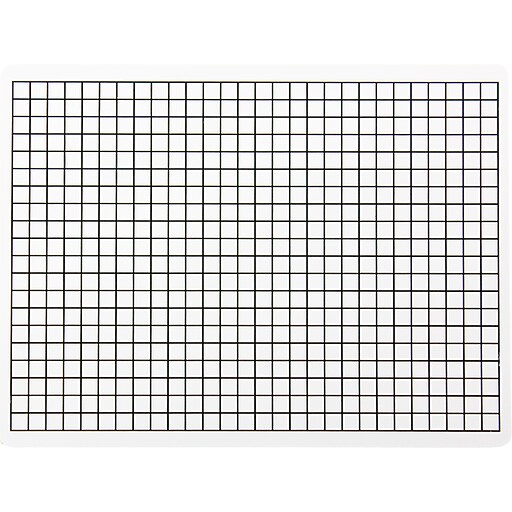 Flipside 12-Piece Square Grid Board Set, Multi-Grade (32159) | Staples