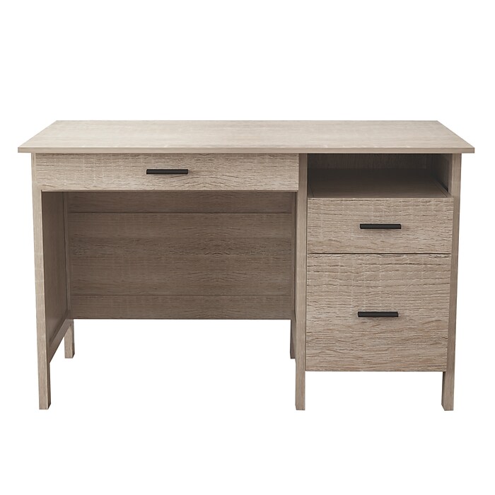 Staples desk with drawers store