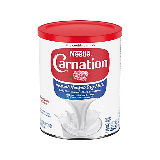 Carnation Instant Nonfat Dry Milk, 22.75 oz., 4/Pack (12428935) | Staples