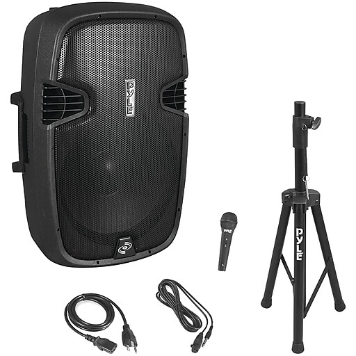 Pyle PPHP155ST Wireless Portable Bluetooth PA Speaker System, Black ... Pyle PPHP155ST Wireless Portable Bluetooth PA Speaker System, Black ...