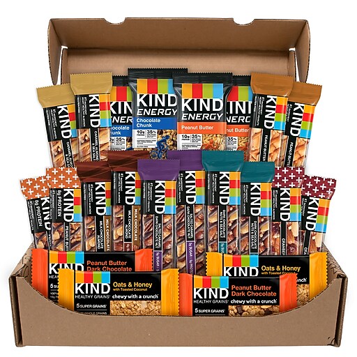 Break Box KIND® Bar Snack Mix, Variety Flavors, 22/Box (700-S0021 ...