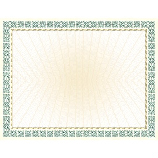 Great Papers Certificates, 8.5" x 11", Westminster Green, 6/Pack ...