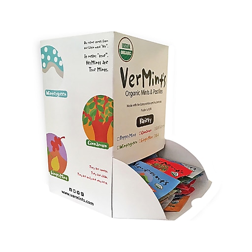 VerMints Mints, Assorted Flavors, 120 Pieces/Pack, 120/Box (VNT00991 ...