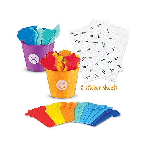 Learning Resources Good Behavior Buckets, Assorted Colors (LER6734 ...