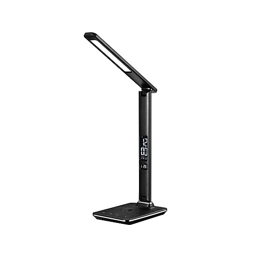 Sheffield Labs T-Bar LED Desk Lamp, 23", Black (TLU13Q) | Staples
