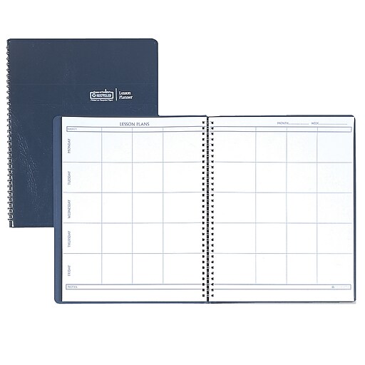 House of Doolittle Lesson Planner Book, Pack of 2 (HOD51007-2) | Staples