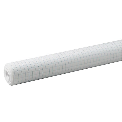 Pacon Quadrille Ruled Paper Roll, , 0.5" Grid Pattern, 34" x 200 ...