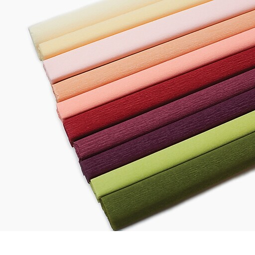 Lia Griffith™ Extra Fine Crepe Paper, 10 Assorted Colors, 10.7 sq. ft ...