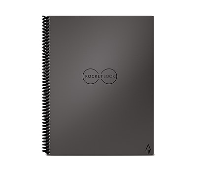 Rocketbook Core Reusable Smart Notebook, 8.5" x 11", Lined Ruled, 32 ...