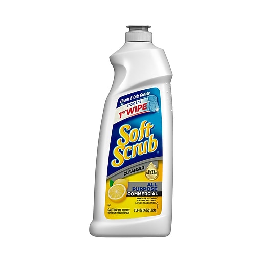Soft Scrub All-Purpose Cleaner, Lemon, 36 Oz. (DIA15020EA) | Staples