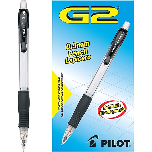 Pilot G2 Mechanical Pencil, 0.5mm, #2 Medium Lead, Dozen (51014) | Staples