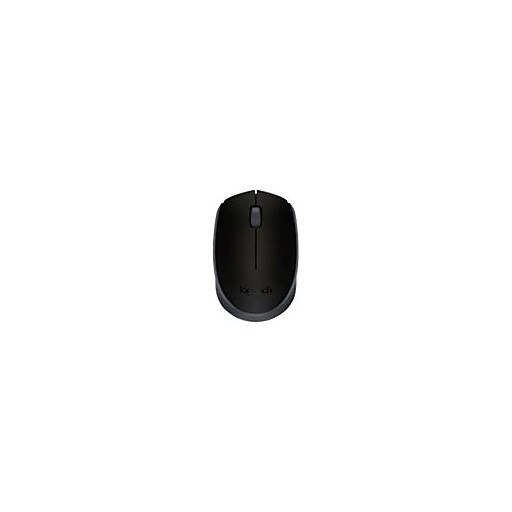 Logitech Wireless Ambidextrous Mouse, Black (910-004940) | Staples