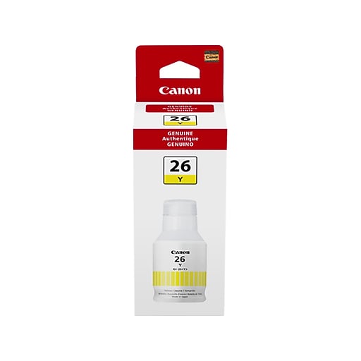 Canon 26 Yellow High Yield Ink Bottle (4423C001) | Staples