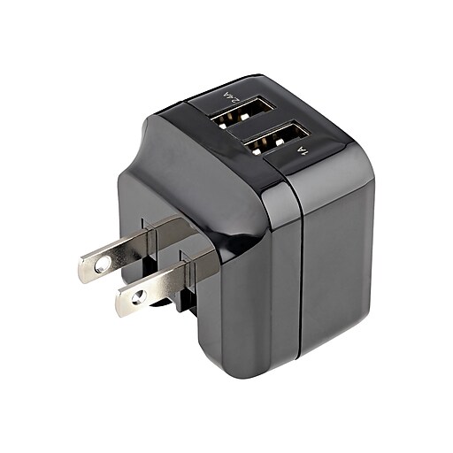 StarTech.com USB Adapter for Tablet/cellular phone, Black (USB2PACUBK ...