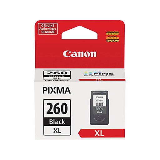 Canon PG 260 XL Black High Yield Ink Cartridge (3706C001) | Staples