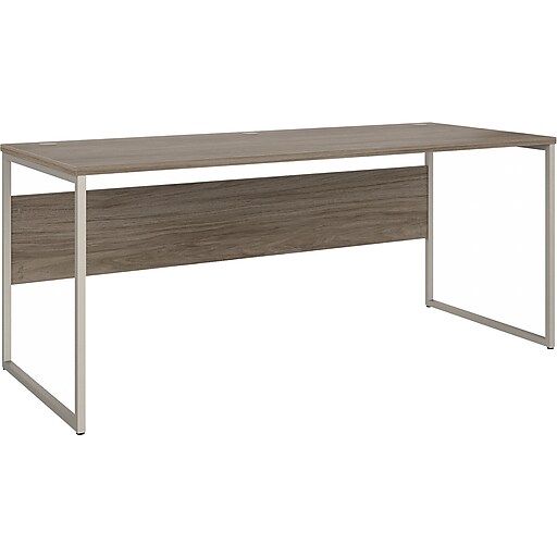 Bush Business Furniture Hybrid 72"W Computer Table Desk with Metal Legs ...