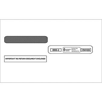 Tax Form Envelopes | Staples