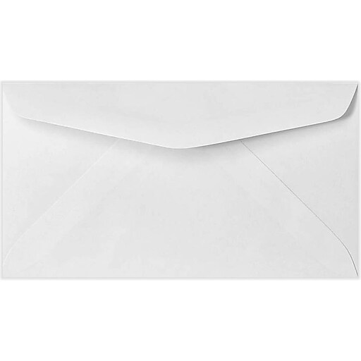 LUX #7 Regular Envelopes (3 3/4 x 6 3/4) 250/Pack, 24lb. Bright White (43430-250) | Staples